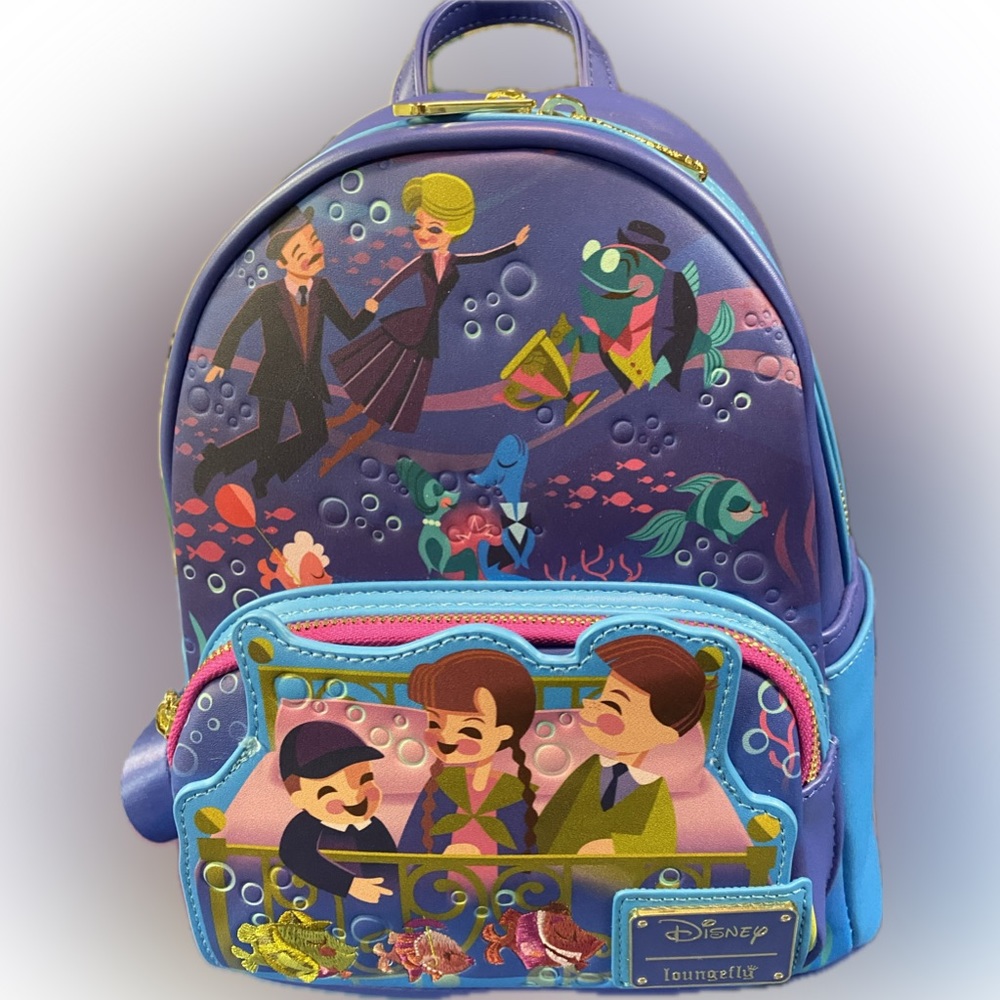 Loungefly Disney Bedknobs And Broomsticks Backpack - Gem